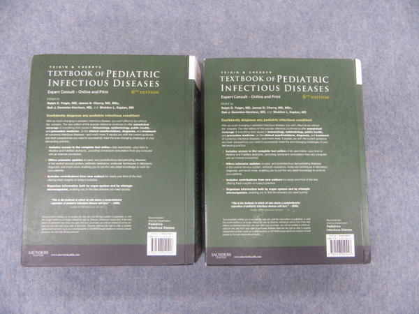 LN13-027 Saunders Textbook of Pediatric Infectious Diseases 6th edition ...