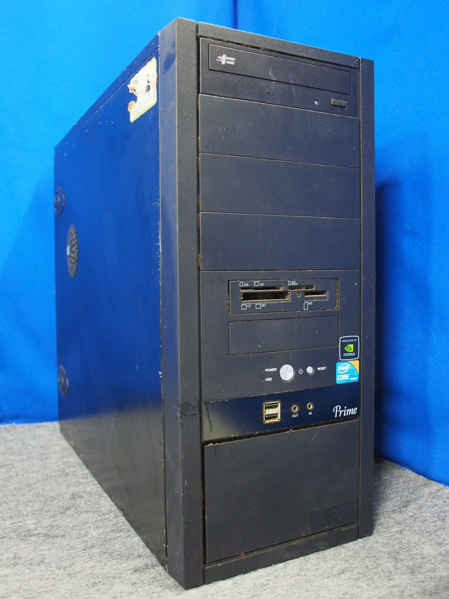 ドスパラ Prime Core i7-920 2.66GHz DVDスーパーマルチ ASRock X58 Extreme NVIDIA ...