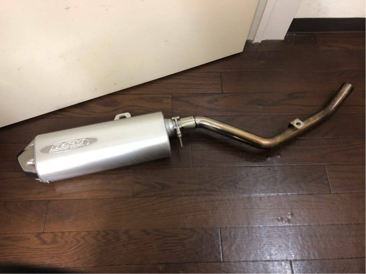 カワサキ スーパーシェルパ KL250G 社外 RSV マフラー(マフラー本体（社外）)｜売買されたオークション情報、yahooの商品情報を ...