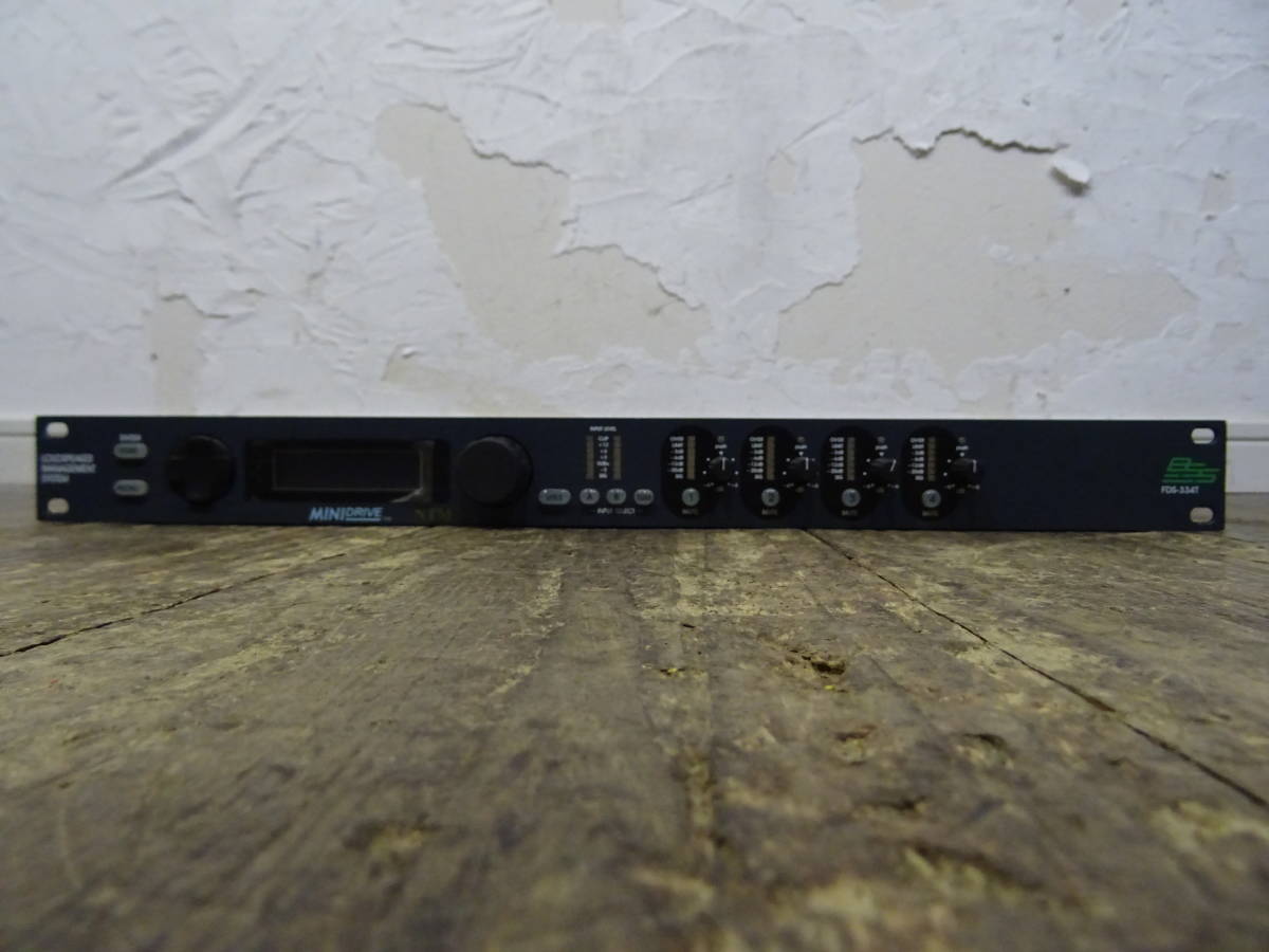 Q2164 BSS デジタルスピーカマネジメントシステム MINIDRIVE FDS-334T(レコーディング、PA機器)｜売買された ...