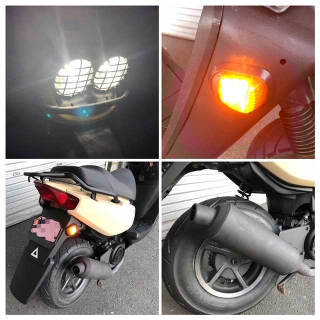 MSX125 新型 LED エアロ ウインカー グロム ズーマー BW'S100 BWS ビーウィズ USDM カウル NS-1 CBR250 NINJA250 YZF-R25 NSR CB ...
