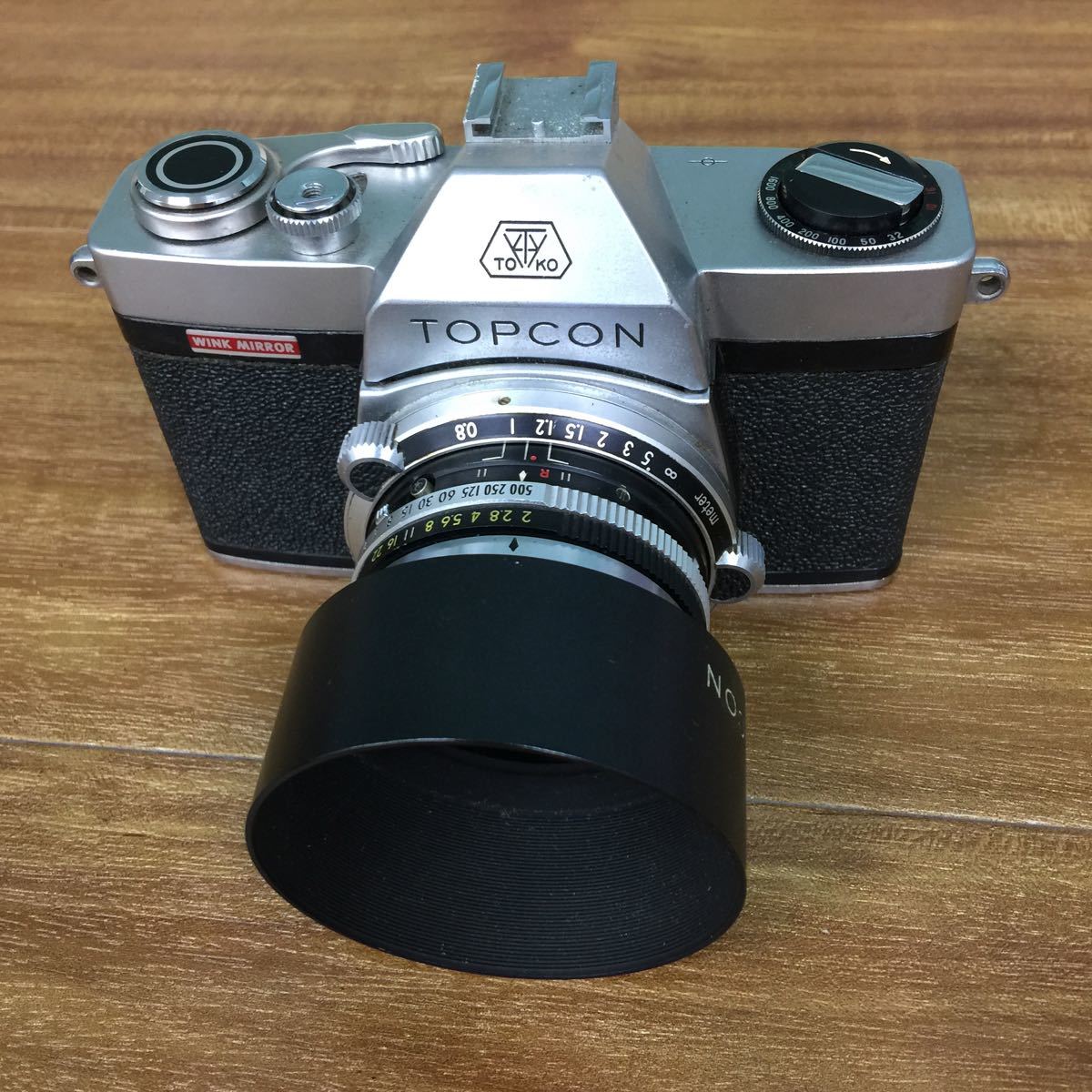 返品不可 東京光学 TOKO TOPCON camera Seikosha－SLV topcor 48mm F2lens#20752ジャンク品 ...