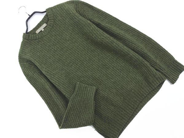 ユナイテッドアローズ ウール混 ニット セーター sizeM/カーキ jbc1(セーター)｜売買されたオークション情報、yahooの商品情報を ...