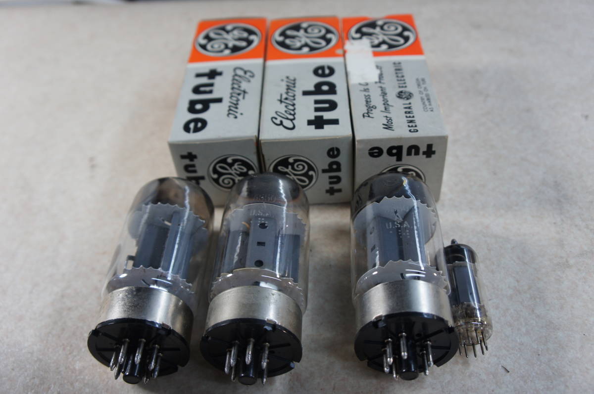 Tube GENERAL ELECTRIC 6550A真空管3本と 彡格安 説明欄必読(真空管)｜売買されたオークション情報、yahooの商品 ...
