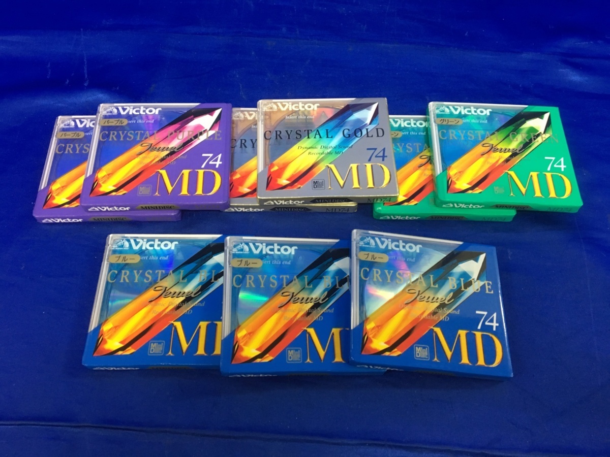Victor MD 74 9枚 まとめて セット ビクター Mini Disc 74分(カセットテープ)｜売買されたオークション情報 ...