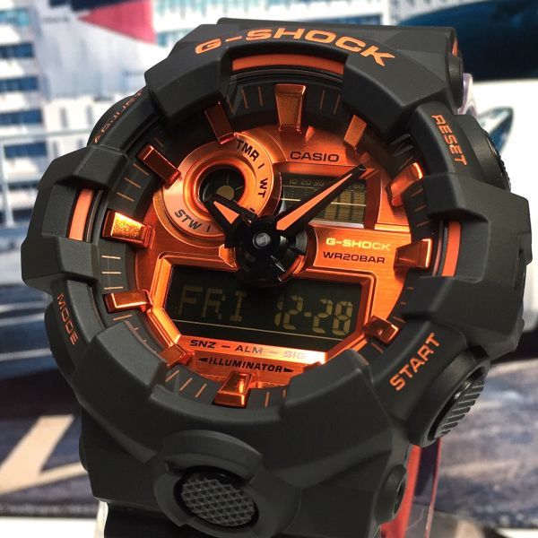 CASIO カシオ G-SHOCK Gショック 正規品 BRIGHT ORANGE COLOR 腕時計 クオーツ 時計 オレンジ マット ...