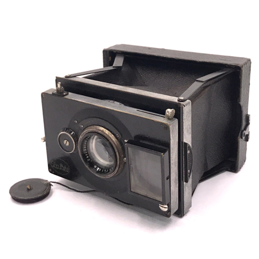 Ica Bebe クラップカメラ 中判カメラ ボディ CarlZeiss Jena Tessar 1:4.5 12㎝ レンズ イカ べべ(その ...