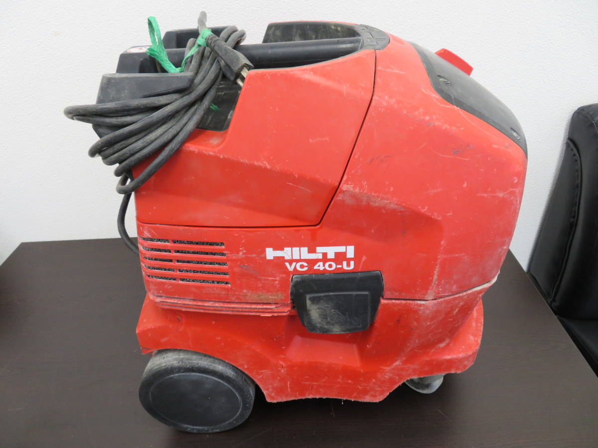 HILTI ヒルティ バキュームクリーナー VC40-U 乾湿両用集塵機(集塵（しゅうじん）機)｜売買されたオークション情報、yahooの商品 ...