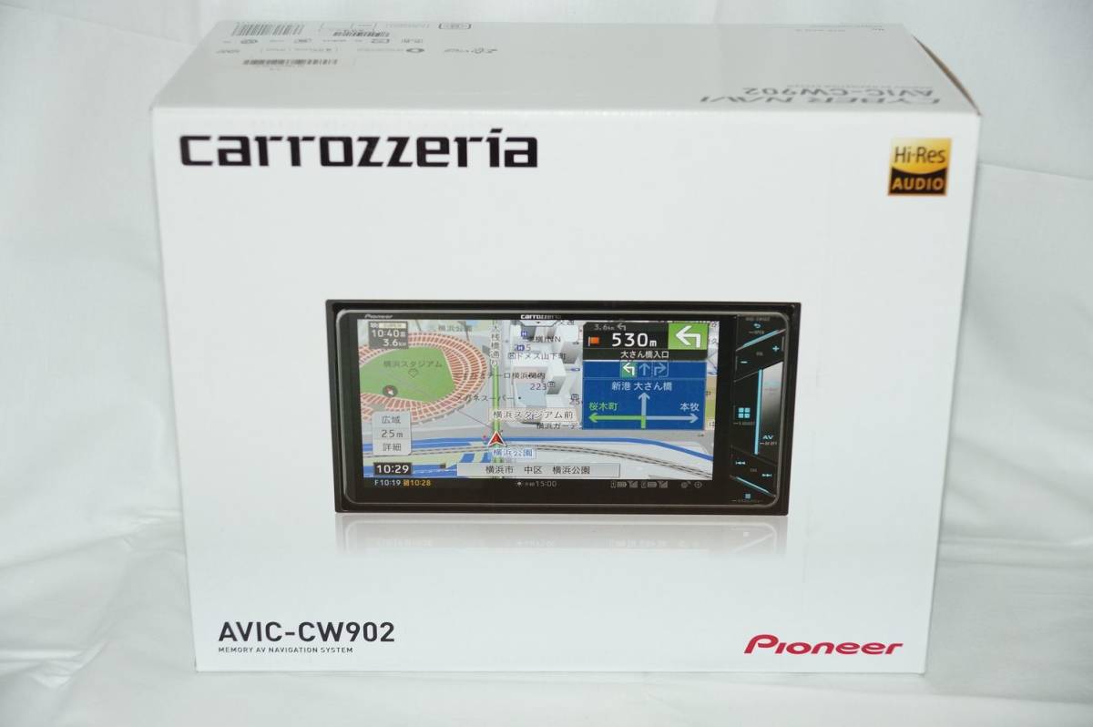 Pioneer パイオニア carrozzeria カロッツェリア サイバーナビ AVIC-CW902(メモリーナビ)｜売買されたオークション ...