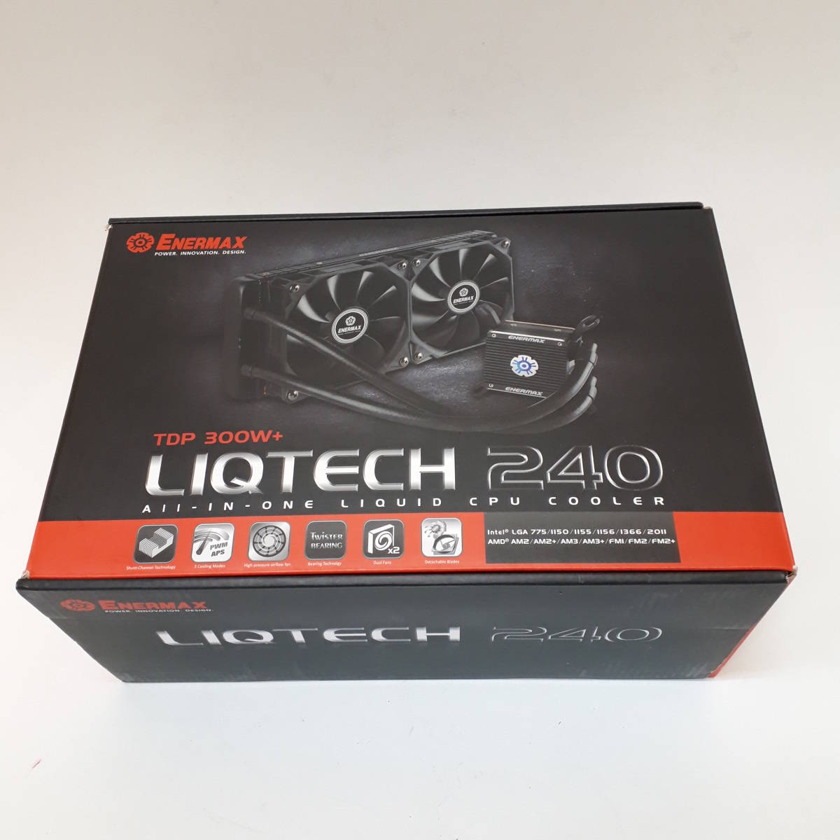 ENERMAX LIQTECH240 オールインワン CPUクーラー パソコン部品 PC(冷却装置)｜売買されたオークション情報、yahooの商品情報をアーカイブ公開 - オークファン ...