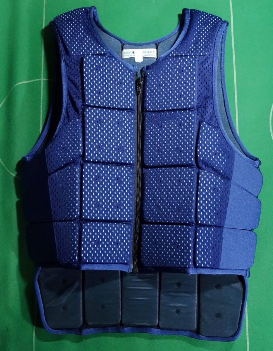SOMES SADDLE ソメスサドル EVAプロテクター エクササイズベスト ネイビー S(乗馬、馬術)｜売買されたオークション情報、yahooの商品情報をアーカイブ公開 - オークファン ...