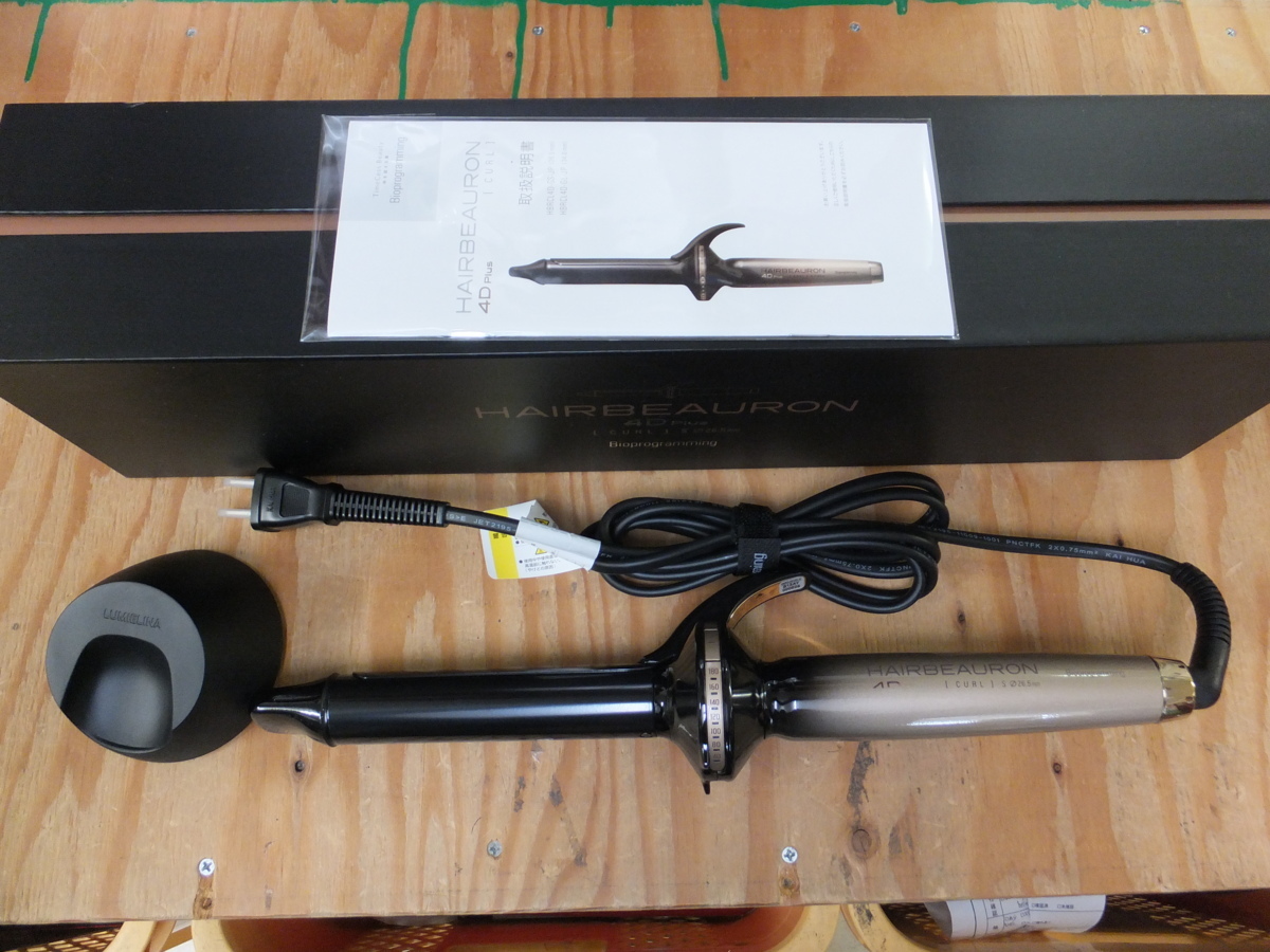 55-118 リュミエリーナ/HAIRBEAURON/4Dplus/カール/26.5mm/HBRCL4D-GS-JP/ 品/ジャンク(ヘアカーラー)｜売買されたオークション情報、yahooの ...