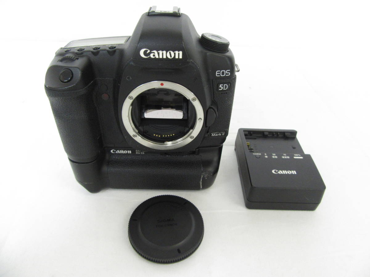 Canon/EOS5D/MarkⅡ DS126201 ⑧/ボディ/BG-E6/LC-E6付き(キヤノン)｜売買されたオークション情報、yahooの商品情報をアーカイブ公開 - オークファン ...