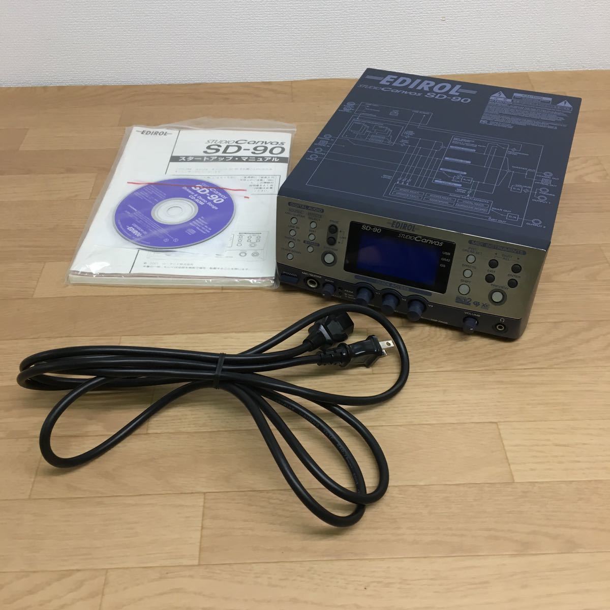 Roland EDIROL STUDIO Canvas SD-90 ローランド EKY17G(音源モジュール)｜売買されたオークション情報 ...