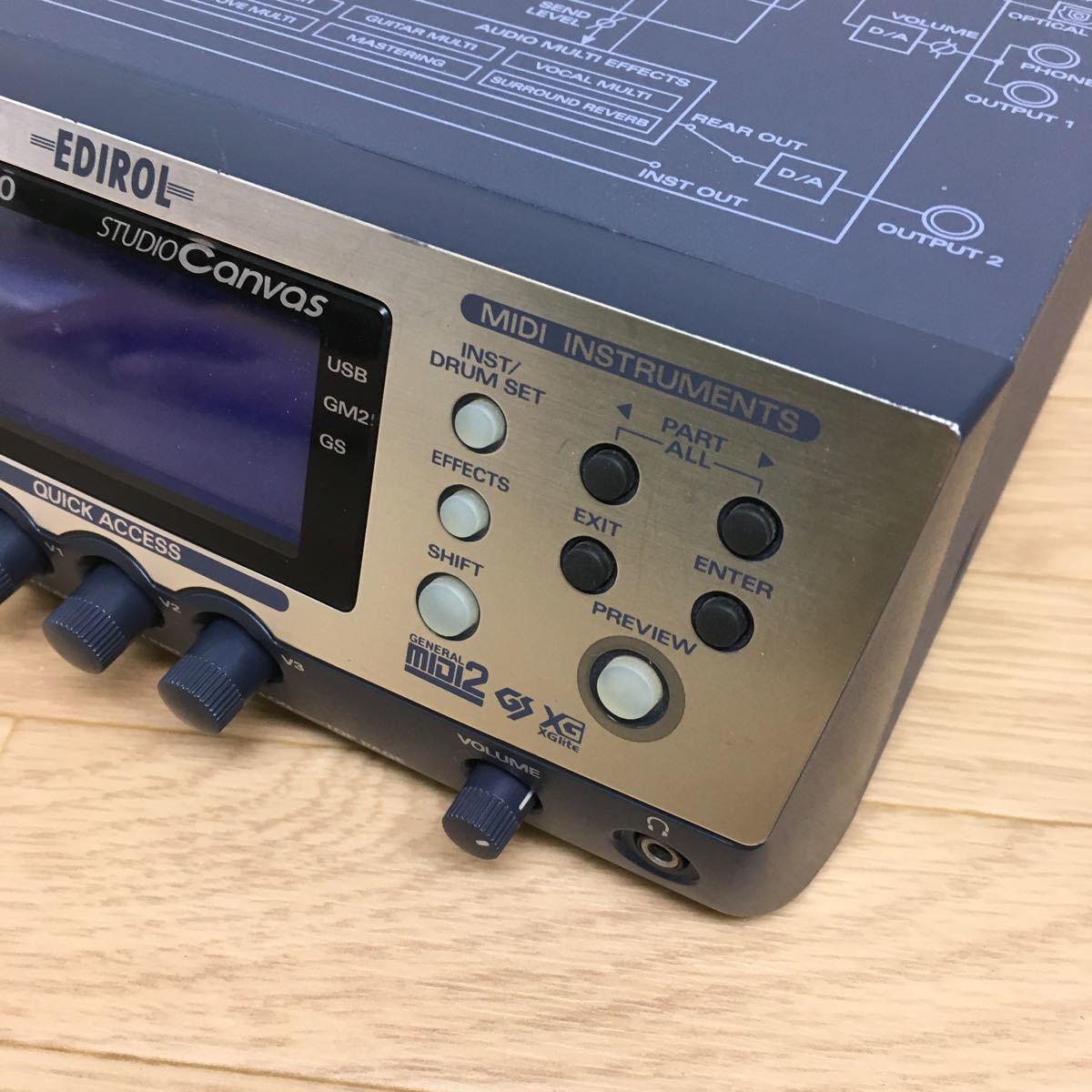 Roland EDIROL STUDIO Canvas SD-90 ローランド EKY17G(音源モジュール)｜売買されたオークション情報 ...