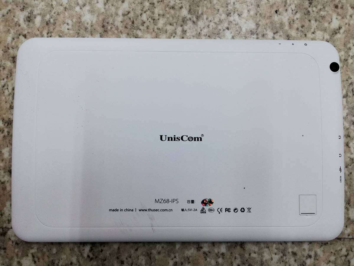 10.6インチ Uniscom MZ68-IPS 16GB Androiタブレット バッテリー消耗 ACケーブル無 AndroidKitkat4.4(本体)｜売買されたオークション情報 ...