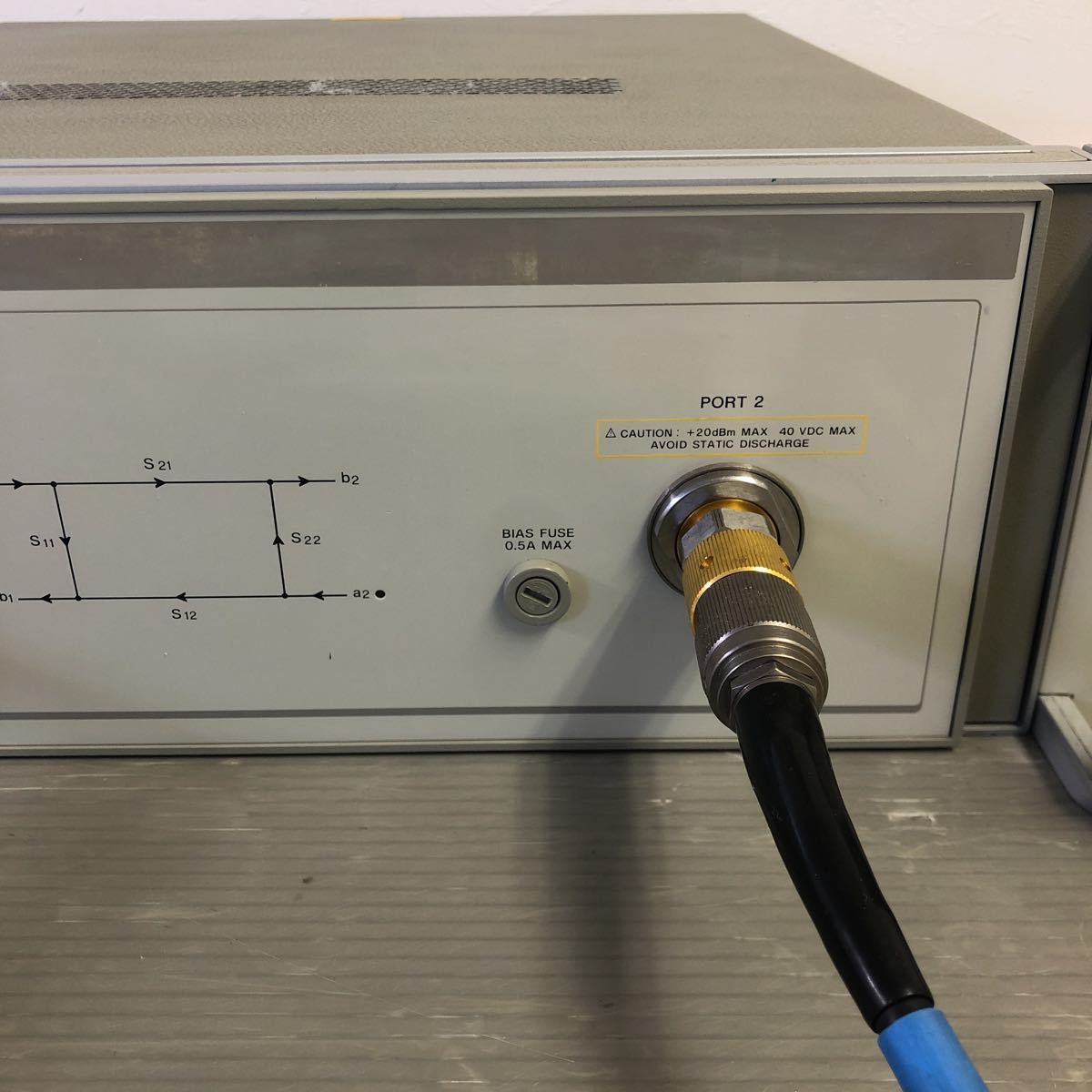 hp/Agilent 8515A S-PARAMETER TEST SET パラメータテストセット 45MHz-26.5GHz(アマチュア無線 ...