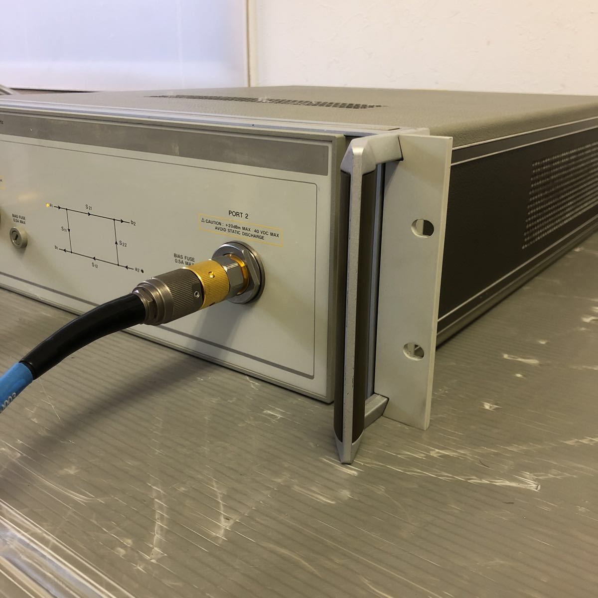 hp/Agilent 8515A S-PARAMETER TEST SET パラメータテストセット 45MHz-26.5GHz(アマチュア無線 ...