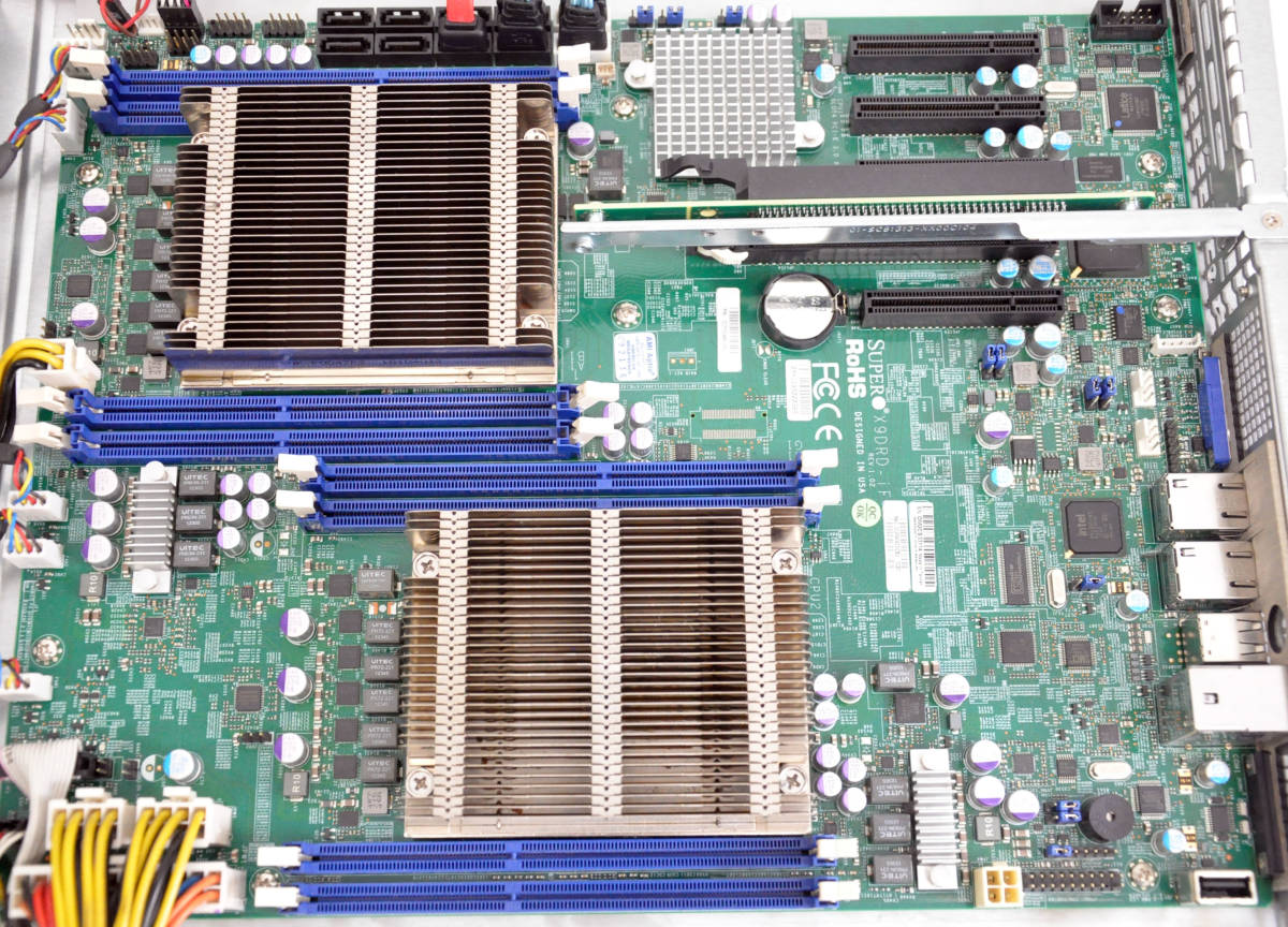 Supermicro X9DRD-iF マザーボード Dual socket R3 LGA 2011 supports Intel Xeon ...