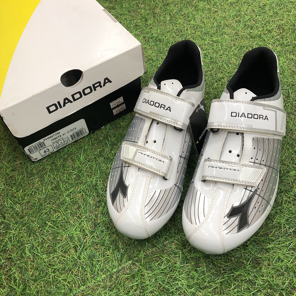 H TB1883 DIADORA ディアドラ PHANTOM 159079 27.5cm 自転車 ロードバイク サイクリング ビンディング ...
