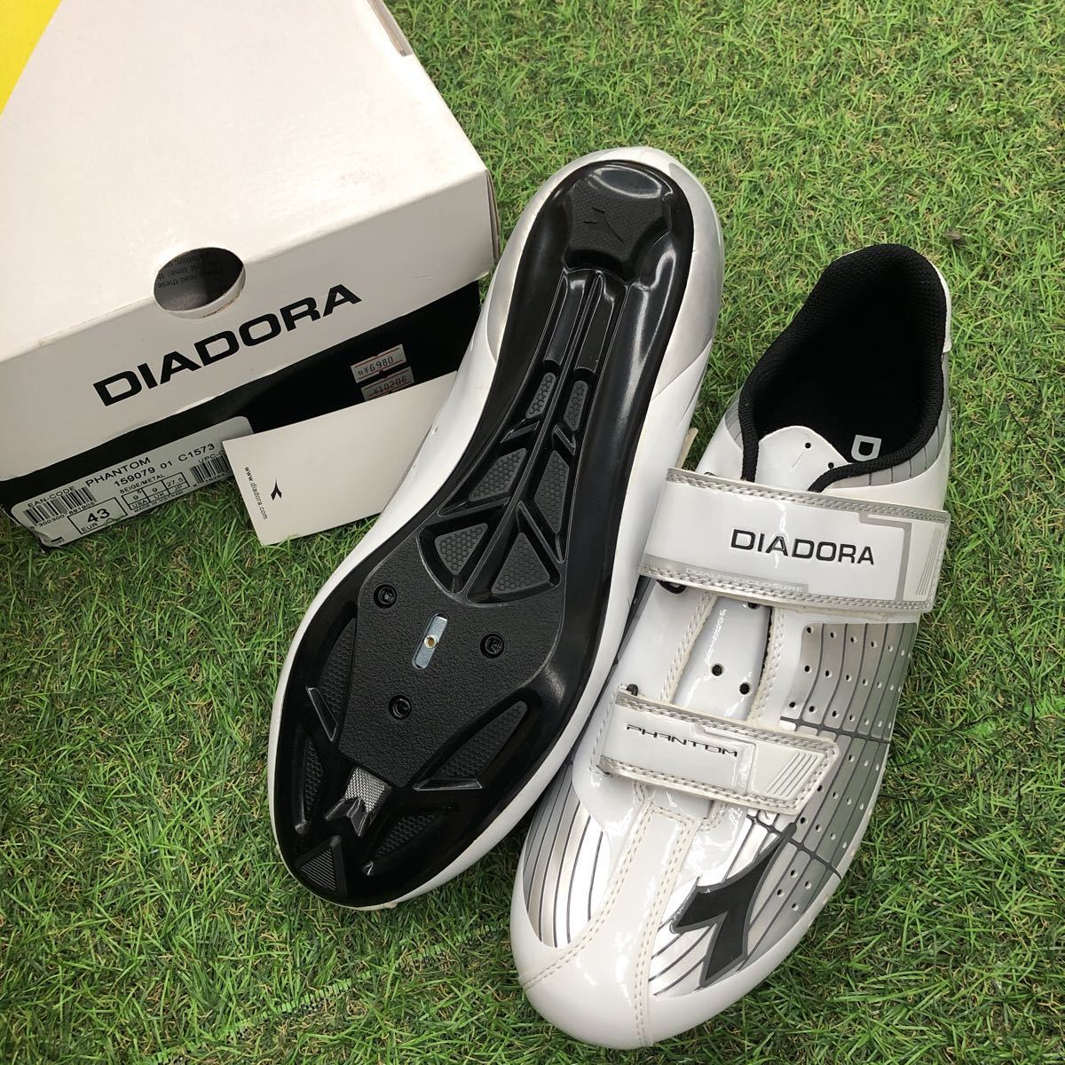 H TB1883 DIADORA ディアドラ PHANTOM 159079 27.5cm 自転車 ロードバイク サイクリング ビンディング ...