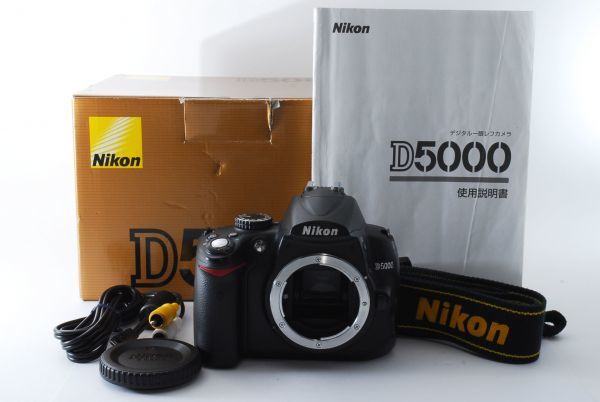 外観新同品 NIKON ニコン D5000 ボディ 元箱 ブラック 訳あり大特価 3302(ニコン)｜売買されたオークション情報、yahooの ...