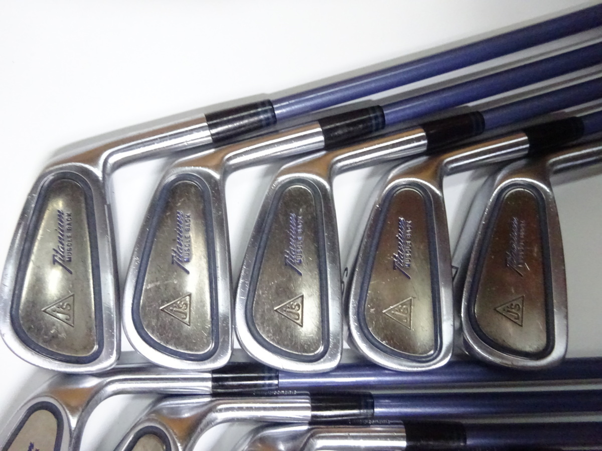 α51. J's チタンマッスル 3 SW 10本 ハーモテック プロ HM-40 S(ブリヂストン)｜売買されたオークション情報、yahooの商品情報をアーカイブ公開 - オークファン ...