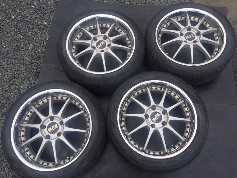 BLITZ TECHNO SPEED Z1 17インチ 7JJ 8JJ PCD114.3 5穴 訳あり(社外品)｜売買されたオークション情報 ...