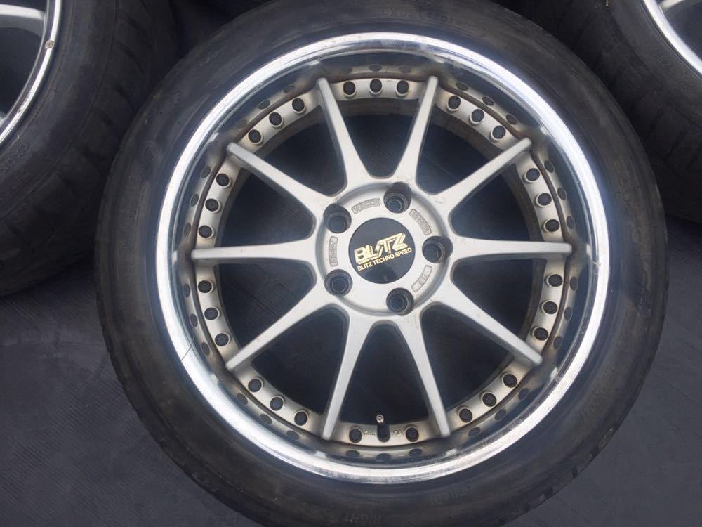BLITZ TECHNO SPEED Z1 17インチ 7JJ 8JJ PCD114.3 5穴 訳あり(社外品)｜売買されたオークション情報 ...