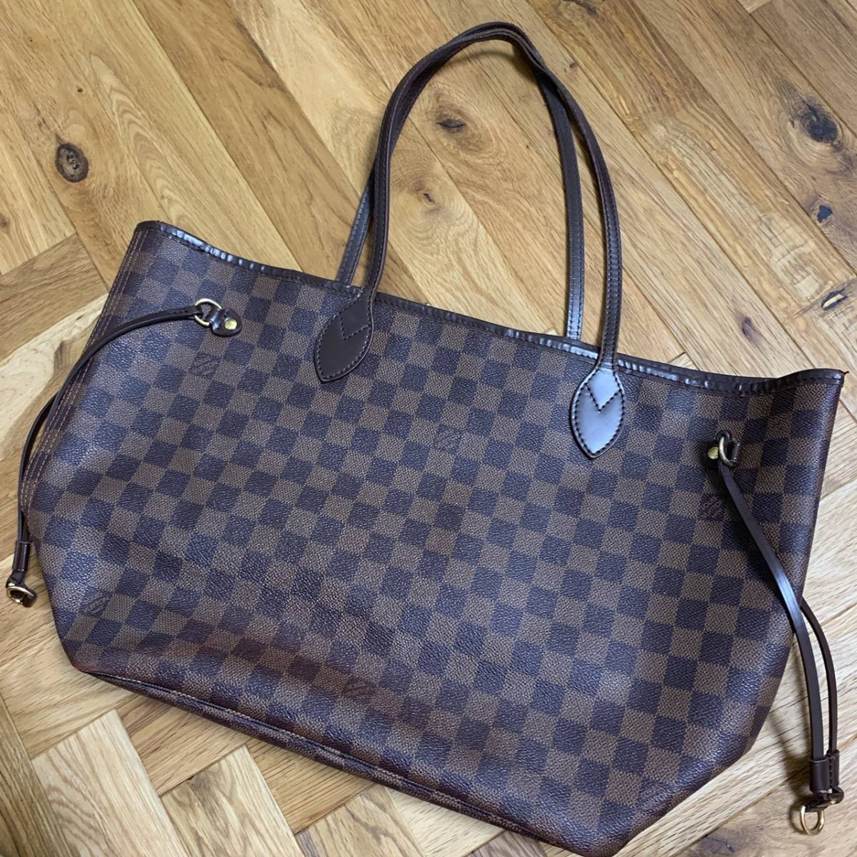 LOUIS VUITTON ルイヴィトン ダミエ ネヴァーフルPM トートバッグ(ショルダーバッグ)｜売買されたオークション情報、yahooの商品情報をアーカイブ公開 - オークファン ...