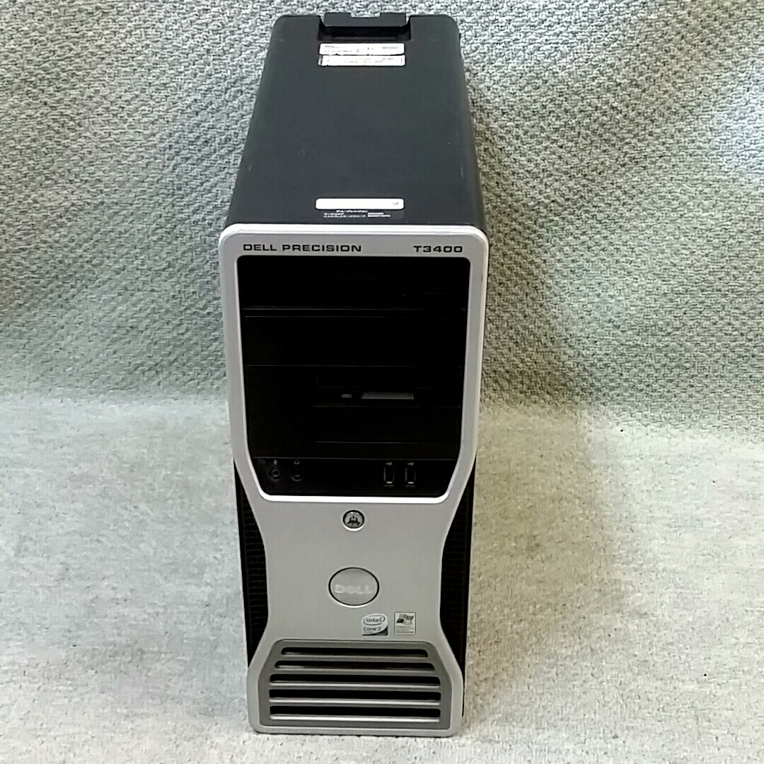 DELL Precision T3400 Core 2Quad Q6700 4コア/NVIDIA FX1700-512MB/マルチ/メモリ ...