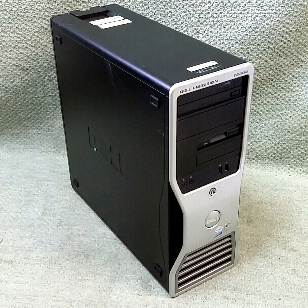 DELL Precision T3400 Core 2Quad Q6700 4コア/NVIDIA FX1700-512MB/マルチ/メモリ ...