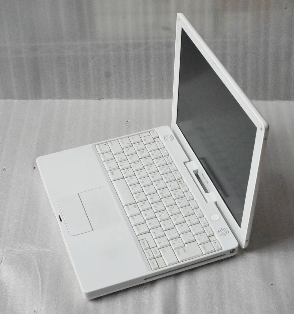 iBook G4 12インチ 1.33MHz/512MB/37GB/BT/AM/Combo OSX10.4.11/0S9.2.2 クラッシック ...