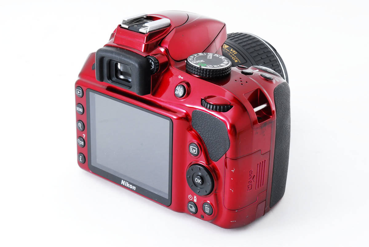 H14 大特価 ニコン Nikon D3300 レンズセット レッド#2299-13(ニコン)｜売買されたオークション情報、yahooの商品情報をアーカイブ公開 - オークファン（aucfan ...