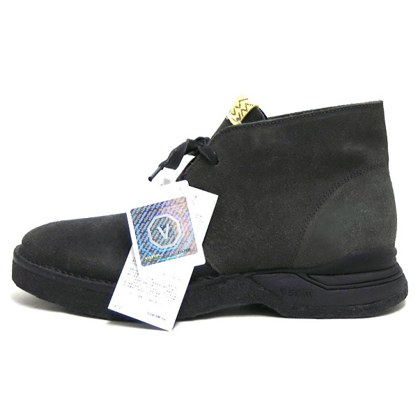 19AW visvim ISDT BOOTS-FOLK カウスエード チャッカブーツ 定価103 680円 sizeUS9 ブラック ...