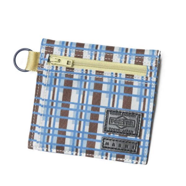 MARNI x PORTER マルニ ポーター 17AW CARD CASE カードケース 財布 コインケース #10 EXPLORER COLLECTION チェック 吉田カバン ...
