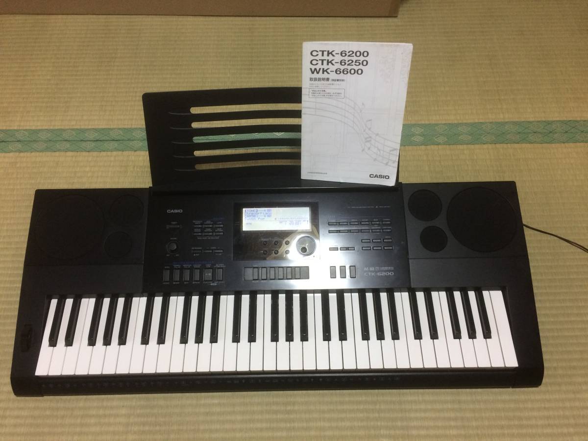 Casio CTK-6200 ハイグレードキーボード(カシオ)｜売買されたオークション情報、yahooの商品情報をアーカイブ公開 ...