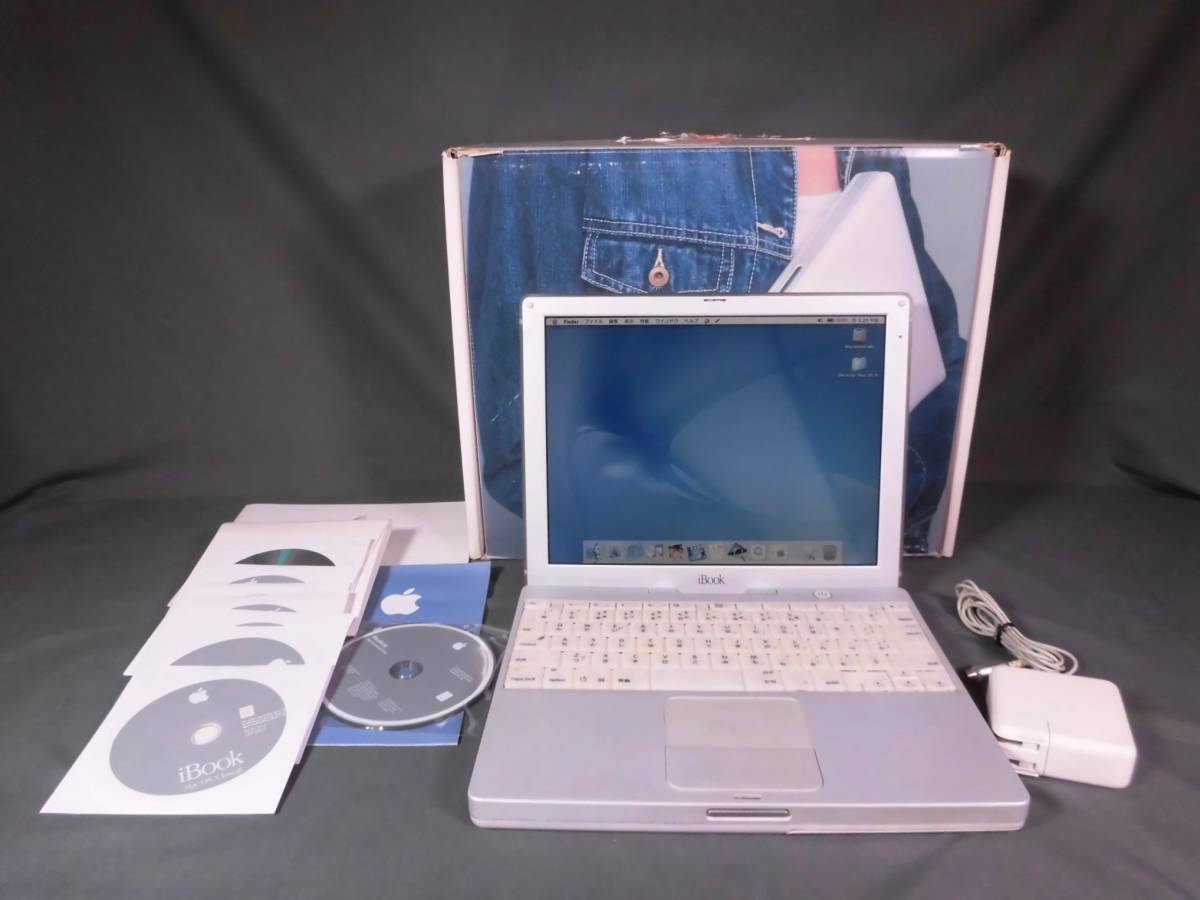 Apple iBook OS9 単独起動 PowerPC G3 メモリ256MB HDD20GB A1005 良品(iBook)｜売買された ...