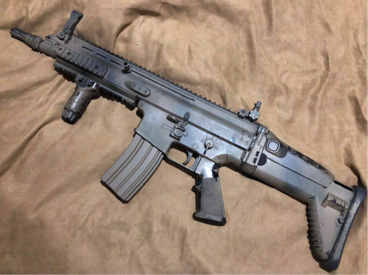 現状：次世代 SCAR-L CQC FN 初速95 電動ガン 東京マルイ 検索 M4 HK416 M16 SCAR-H M16 リコイル ...