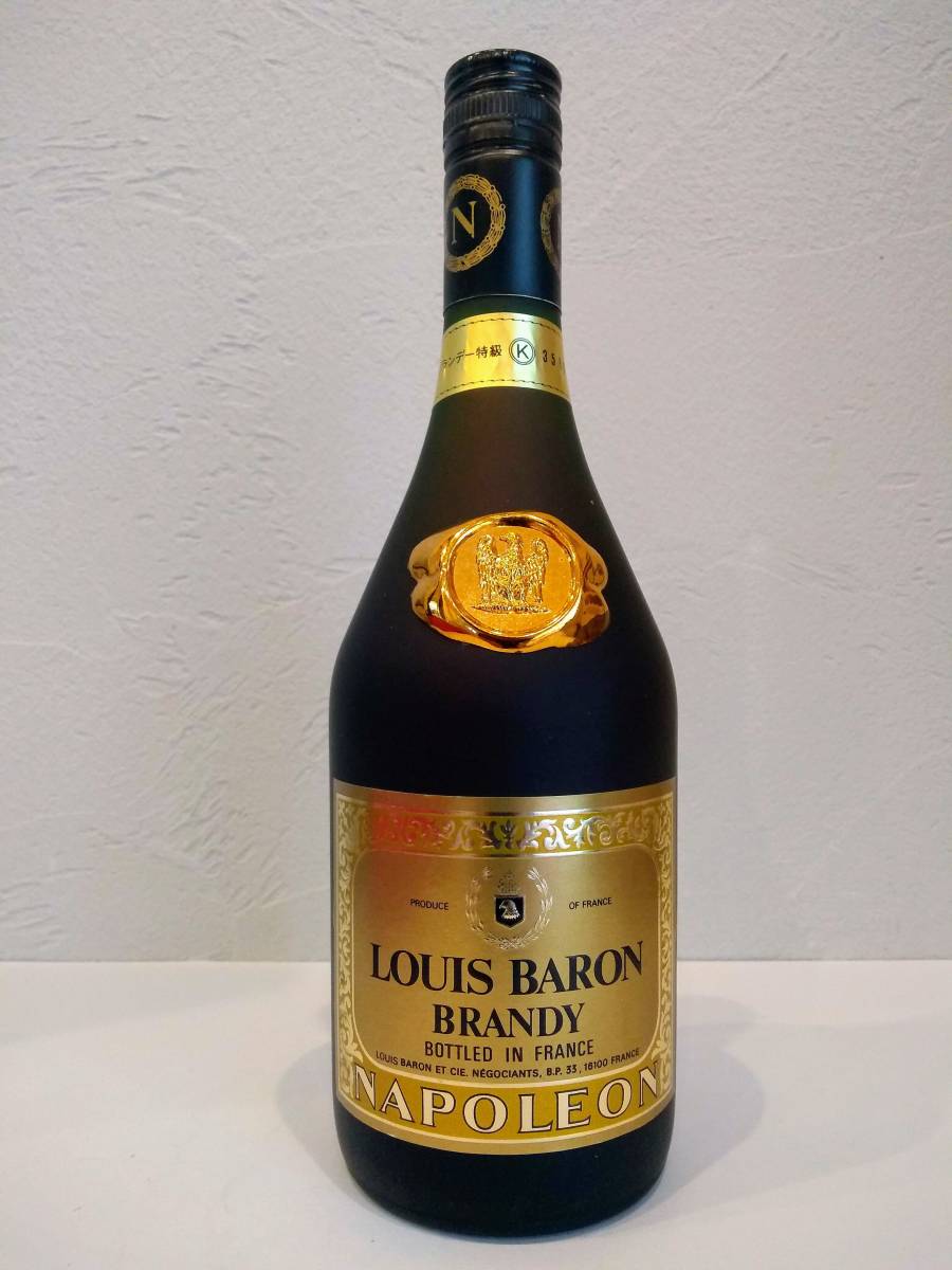 箱付ルイバロンブランデーナポレオンLOUIS BARON Brandy Napoleon #レミーマルタンコニャックカミュ(その他)｜売買され ...