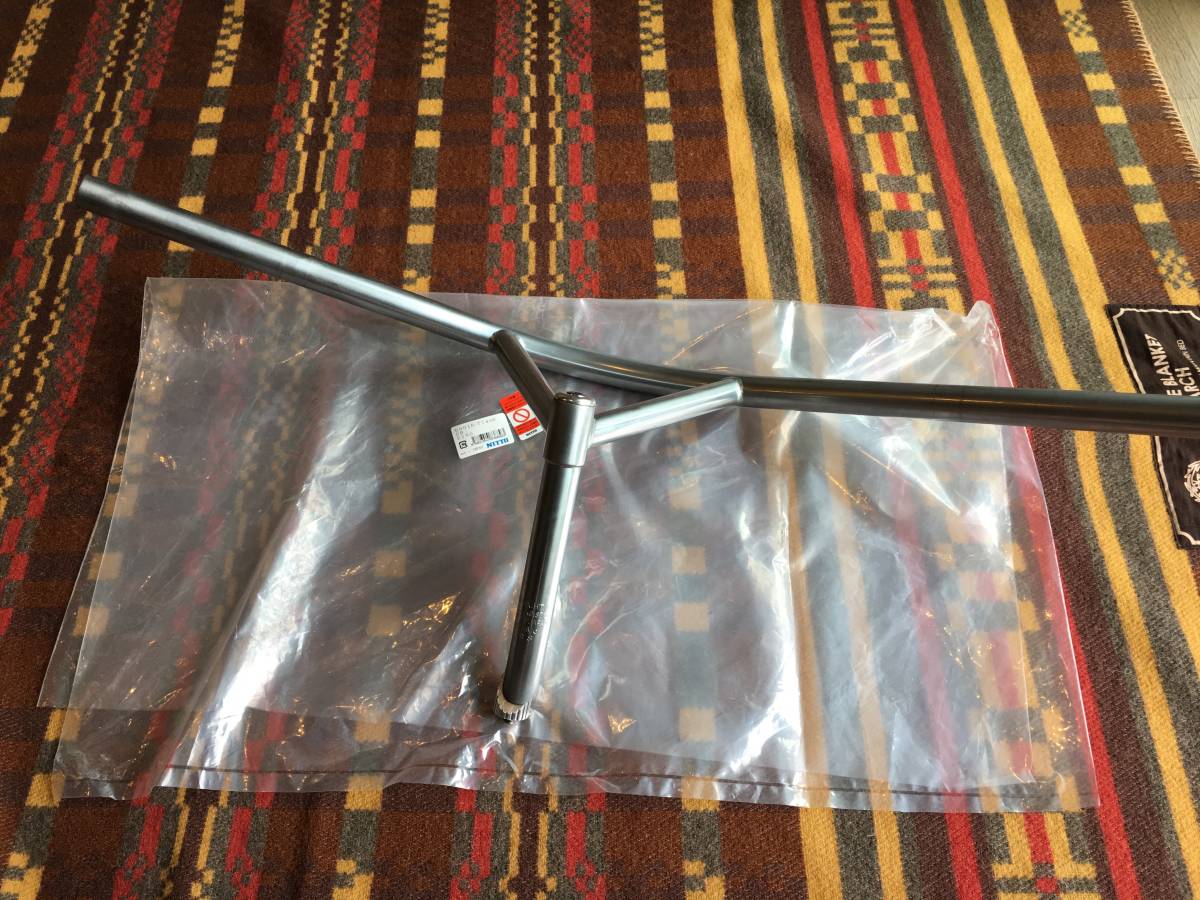 NITTOニットーrivendellリヴェンデルbullmoose barブルムースバーb901 スレッドクロモリブルーラグbluelugにて ...