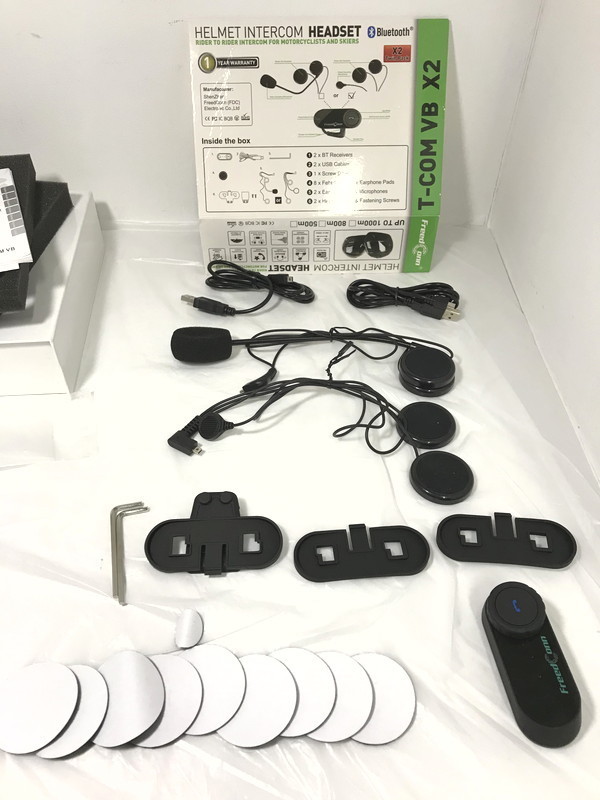 ジャンク品 FREED ONN T-COM VB X2 HELMET INTERCOM HEADSET インカム 101-191024-YS-5-FUZ(その他)｜売買されたオークション情報 ...