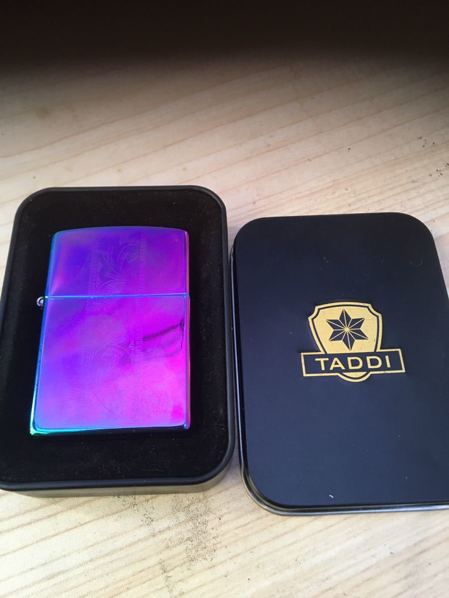TADDIジッポ型オイルライター ケース付き 激安1スタ 1円スタート(オイルライター)｜売買されたオークション情報、yahooの商品情報を ...
