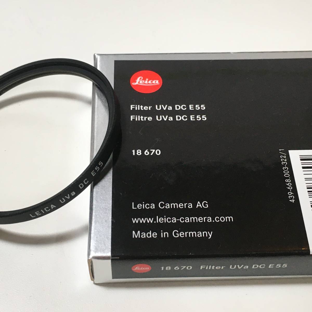 Leica Filter UVa DC E55 18670 LEICA ライカ フィルター E55 UVa DC 18670(ライカ)｜売買されたオークション情報、yahooの商品情報を ...