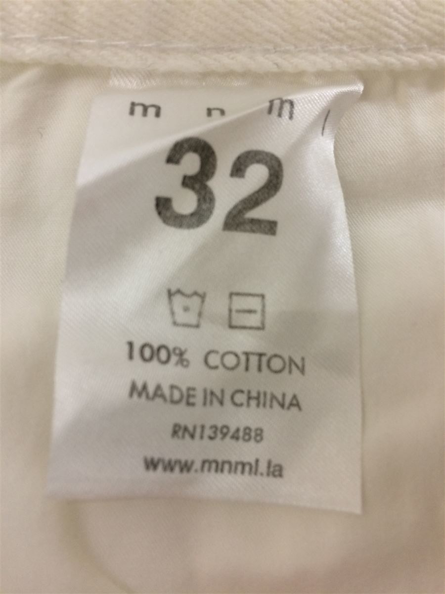 MNML ミニマル/裾サイドジップ/クラッシュ加工/スキニーパンツ/32/コットン/ダメージ加工/ホワイト(Mサイズ)｜売買されたオークション情報、yahooの商品情報をアーカイブ公開 ...