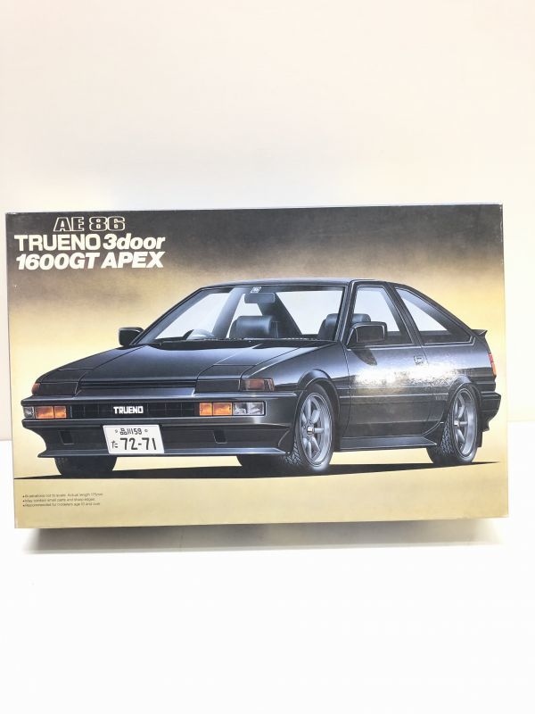 未組立 フジミ模型 FUJIMI 1/24 AE86 TRUENO 3door ハチロク トレノ 1600GT APEX 模型 プラモデル ...