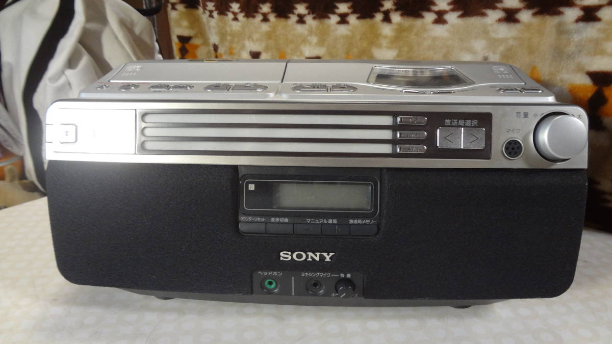 F31 SONY ソニー CD/カセット/チューナー CDラジカセ CFD-A100TV(ラジカセ)｜売買されたオークション情報、yahooの ...