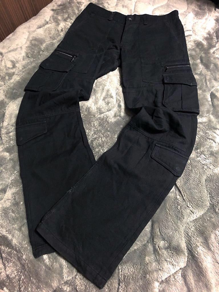 SHELLAC シェラック カーゴパンツ BLACK 46(パンツ)｜売買されたオークション情報、yahooの商品情報をアーカイブ公開 - オークファン（aucfan.com）