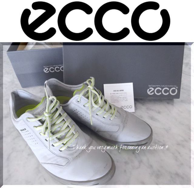 箱有り 格安 正規店購入 ecco ゴルフ シューズ GOLF エコー 43 グレー 27cm 27.5cm 靴 スパイクレス スパイク メンズ 男性 9 9.5(27.5cm)｜売買された ...