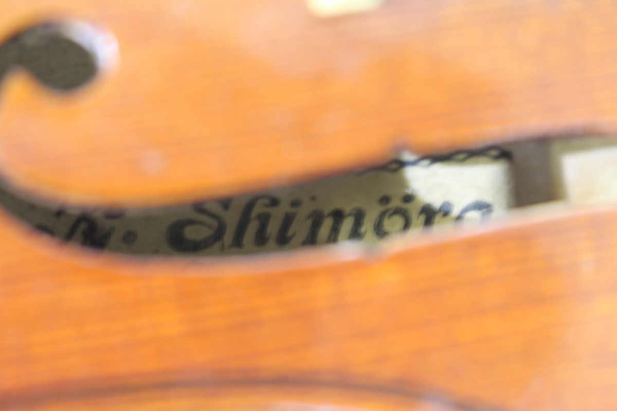 50ZBU K. shimora シモーラ Germany ドイツ バイオリン 4/4 NO 90 ハードケース付き(バイオリン)｜売買された ...